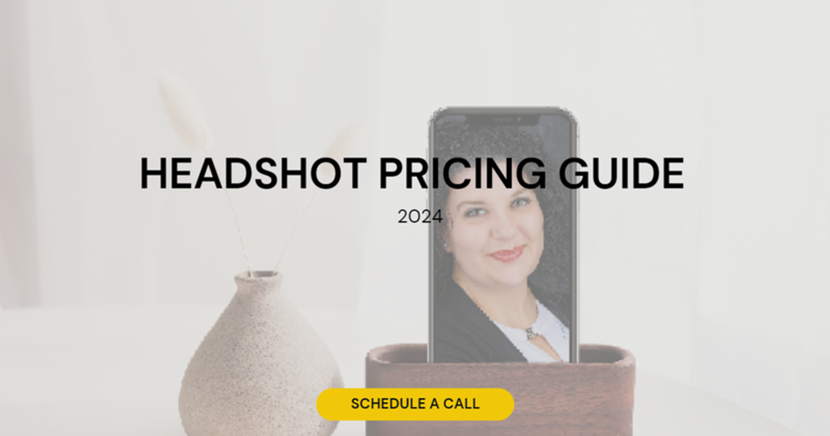 Headshot Pricing Guide | Arlington | G Photography by G